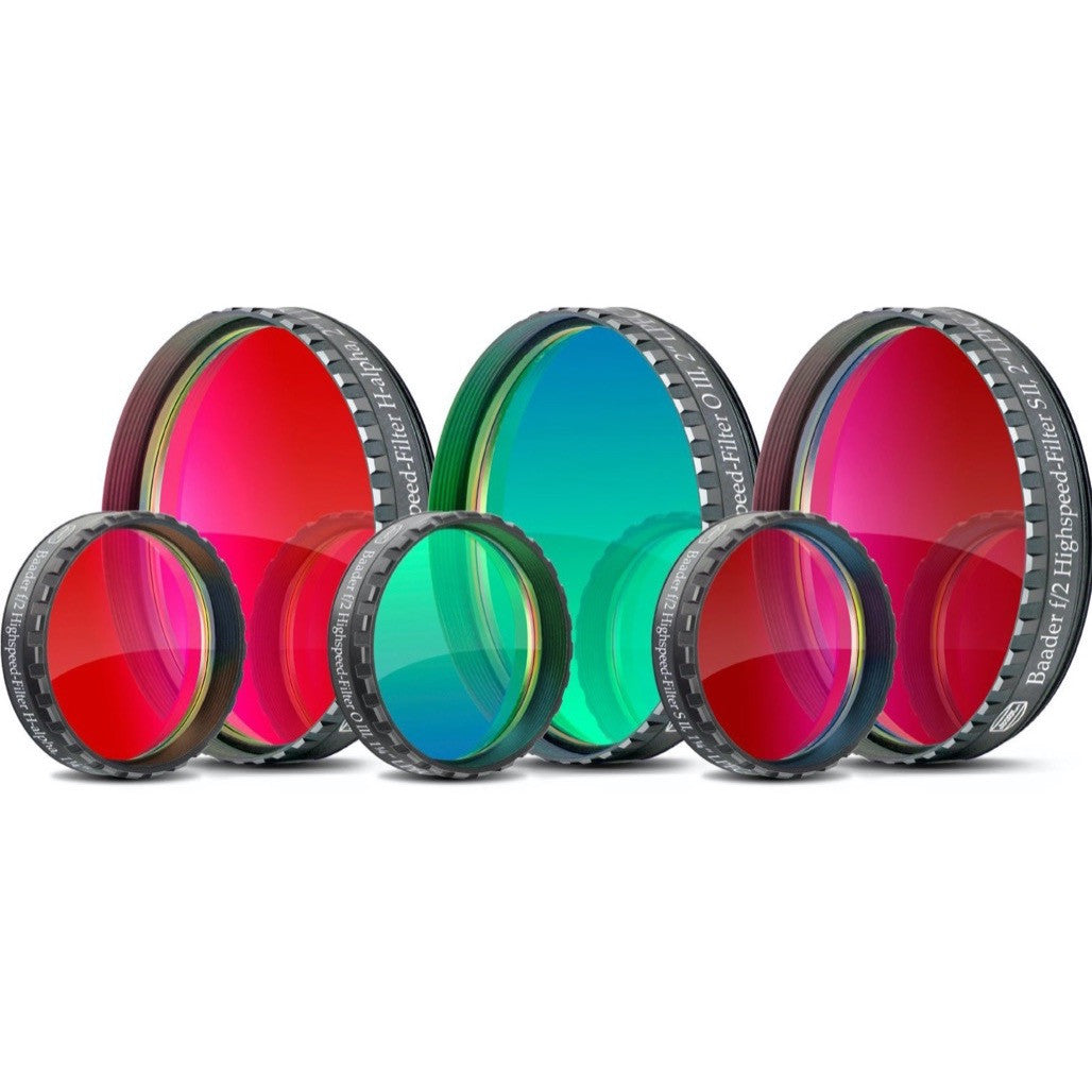 Baader 6.5nm f/2 Highspeed Filter Set - CMOS-Optimized H-alpha/O-III/S ...