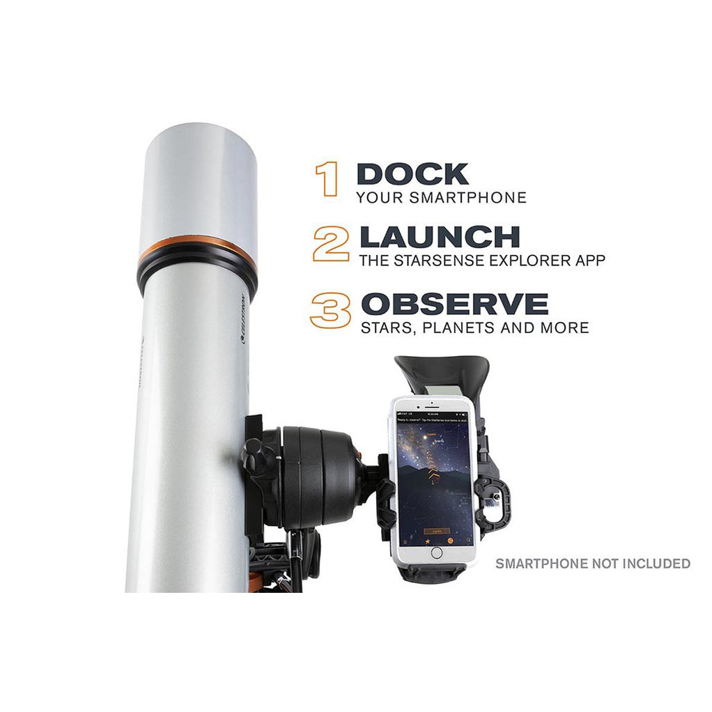 Celestron StarSense Explorer™ DX 102AZ Smartphone App-Enabled Refracto ...