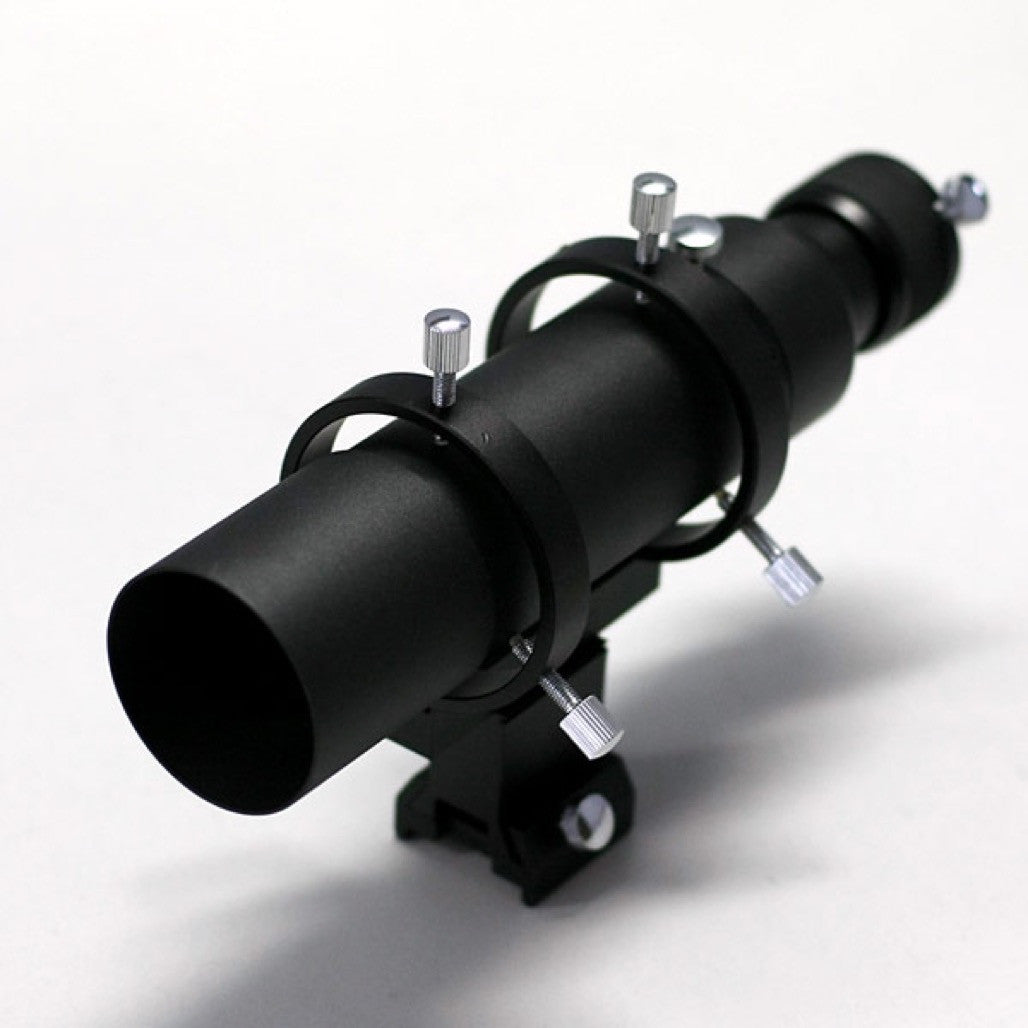 APM 50mm Straight Through Finder Scope - Black — David Astro
