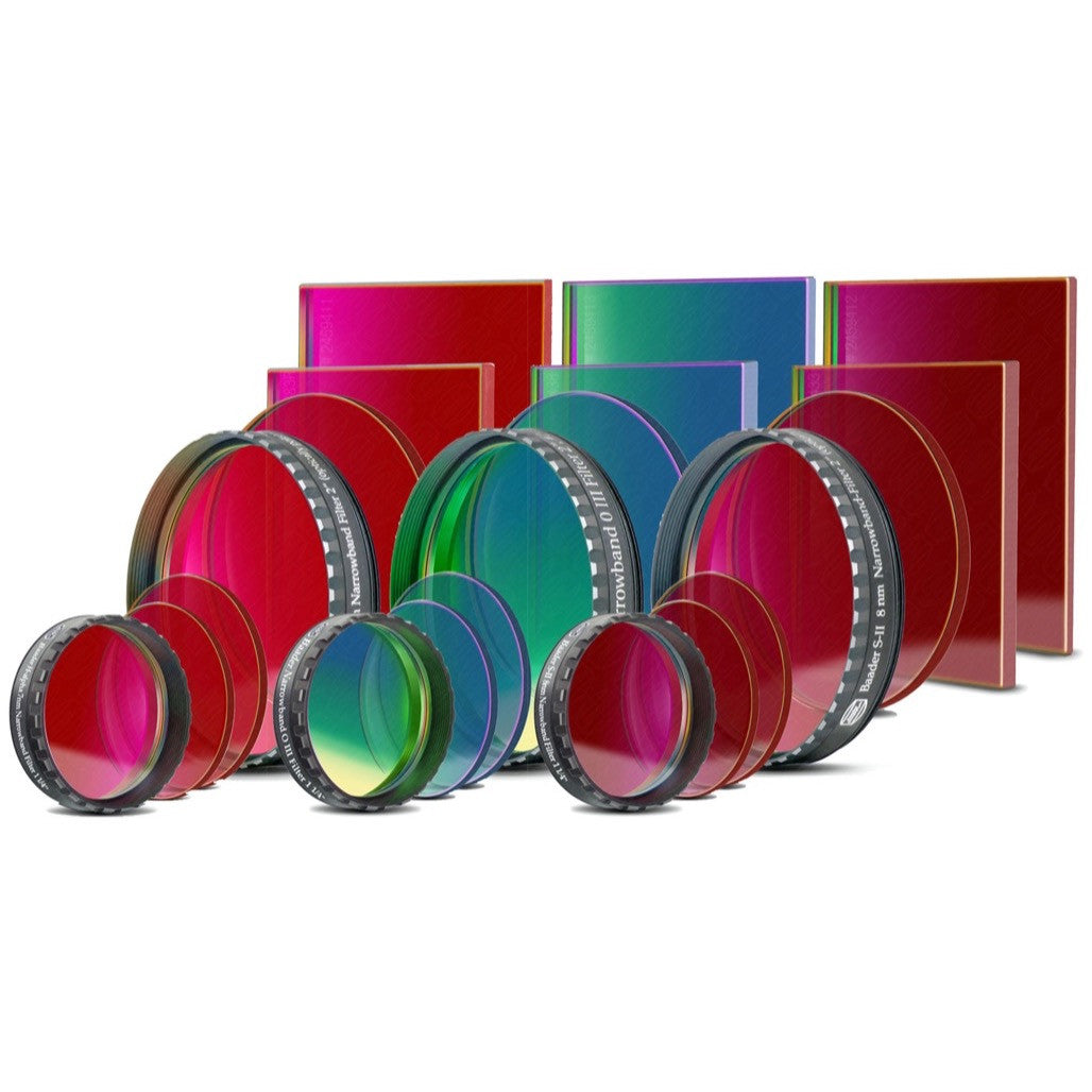 Baader 6.5nm Narrowband Filter Set - CMOS-Optimized H-alpha/O-III/S-II ...