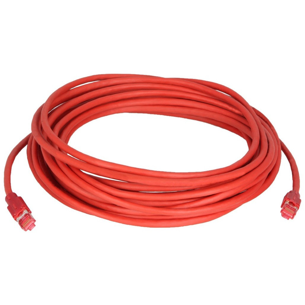 Baader Network Cable (red) w/ ColdTemp-specified CAT-7 Wire (CAT6a plu ...